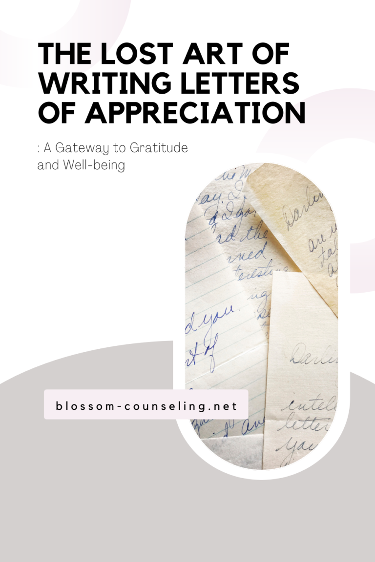 Writing Letters of Appreciation: Unlock Gratitude and Well-being