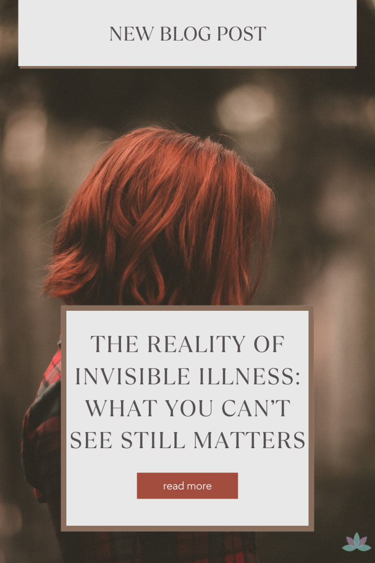 Reality of Invisible Illness: What You Can't See Still Matters